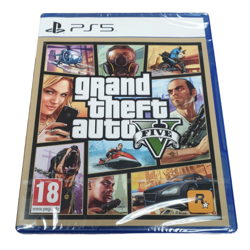 New Grand Theft Auto 5 GTA V PS5 - Own4Less